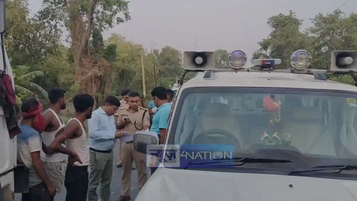 Bihar News: बाढ़ में SDO ने अचानक मारा छापा, बालू से लदी तीन हाइवा ...